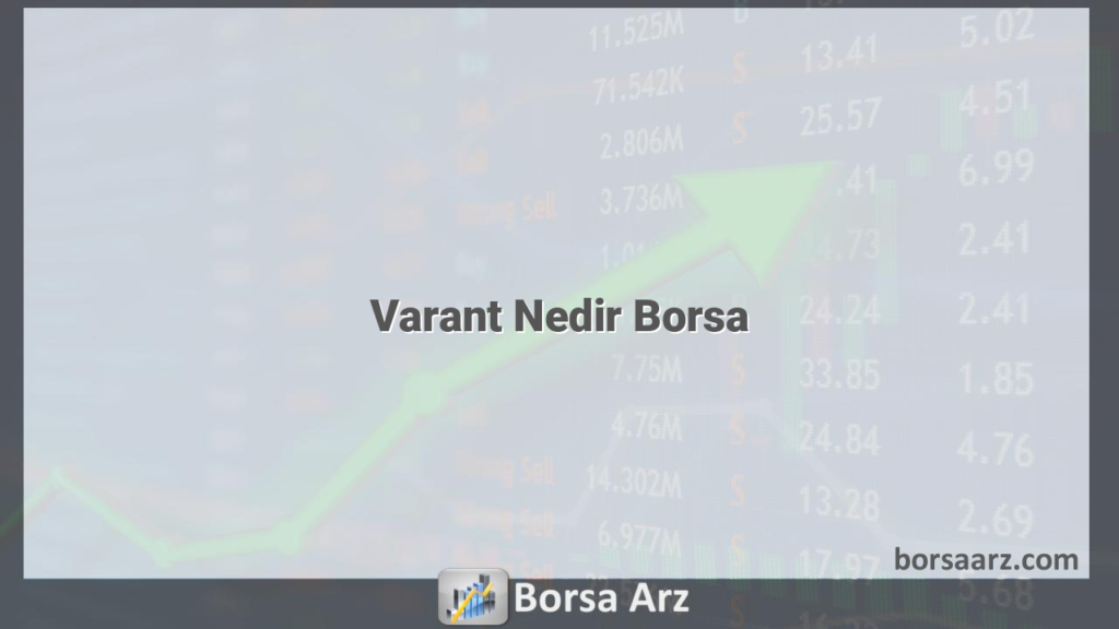 Varant Nedir Borsa - Borsa Arz